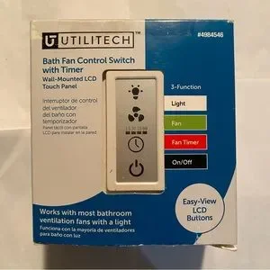 Utilitech | Accents | Utilitech Bath Fan Control Switch With Timer ...